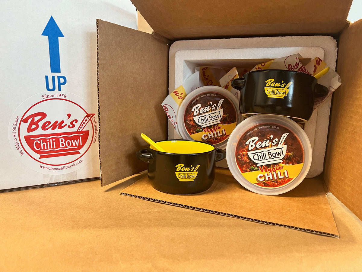 "Chili Bowlz": Chili Sampler with Ceramic Bowls Gift Pack – Ben's Chili ...