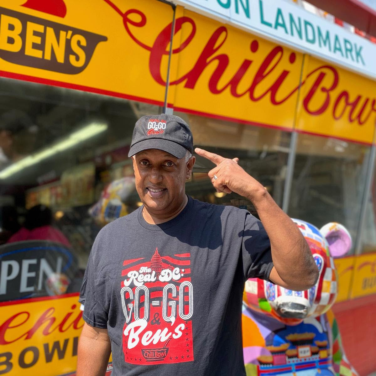 Go-Go and Ben's Black Cap – Ben's Chili Bowl